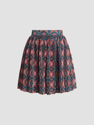 CLAUDE KAMENI Empress Pleated Skirt