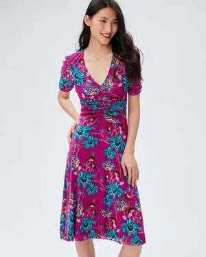 Diane Von Furstenberg Koren Reversible Mesh Dress