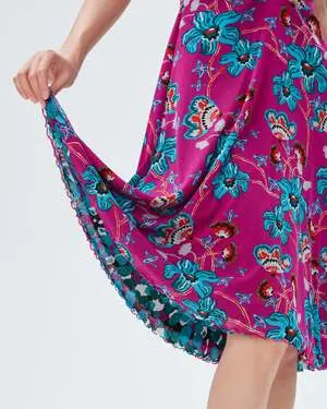 Diane Von Furstenberg Koren Reversible Mesh Dress