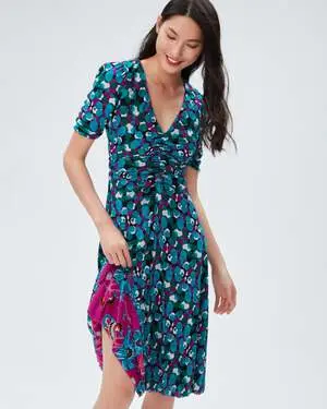 Diane Von Furstenberg Koren Reversible Mesh Dress