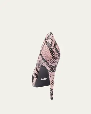 Gucci Anita Python-embossed Pumps