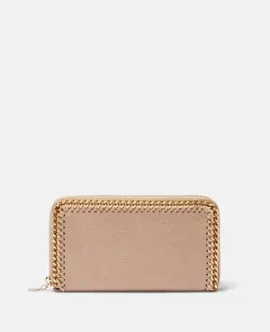 Stella McCartney Falabella Zip Continental Wallet - Clotted Cream