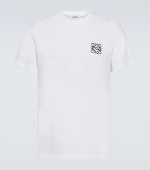 Loewe Anagram Cotton Jersey T-shirt - White