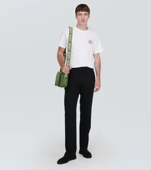 Loewe Anagram Cotton Jersey T-shirt - White