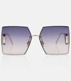Dior 30montaigne S7u Square Sunglasses - Gold