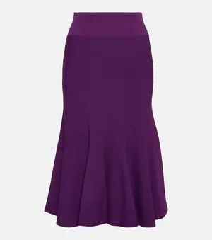 Stella McCartney Stretch Jersey Midi Skirt