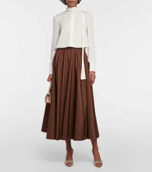 GIANVITO ROSSI Rania Embellished Mesh And Suede Mules