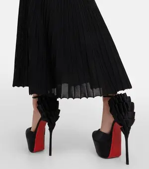 CHRISTIAN LOUBOUTIN Maria Frou Alta Platform Pumps