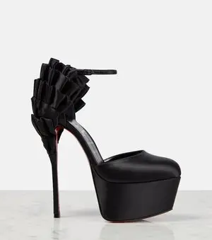 CHRISTIAN LOUBOUTIN Maria Frou Alta Platform Pumps
