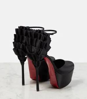 CHRISTIAN LOUBOUTIN Maria Frou Alta Platform Pumps