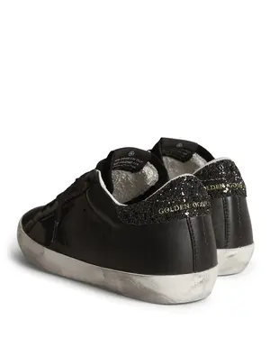 GOLDEN GOOSE Superstar Low Top Sneakers - Black