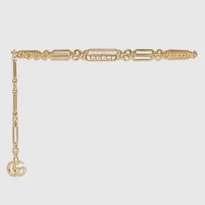Gucci Chain Belt With Logo Motif Other Materials