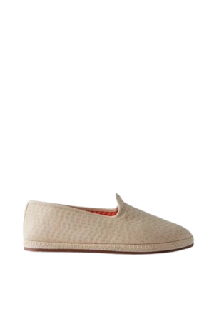 Loro Piana Laguna Furlane Matelassé Slippers - Neutrals