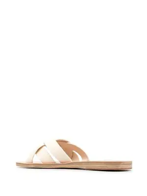 ANCIENT GREEK SANDALS Arachne Leather Slides