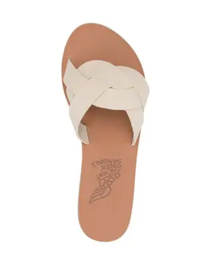 ANCIENT GREEK SANDALS Arachne Leather Slides