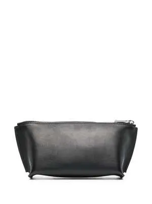 Dsquared2 Logo-plaque Leather Makeup Bag