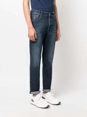 Brunello Cucinelli Mid-rise Jeans - Blue