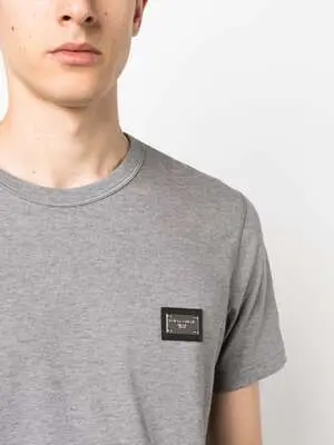 Dolce & Gabbana Dg Essentials Round-neck T-shirt - Grey