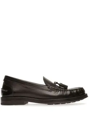 Bally Leather Slip-on Loafers