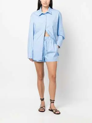 Andamane Drawstring Poplin Shorts