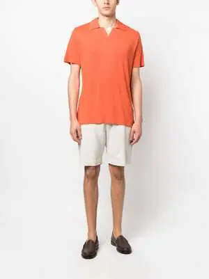 Officine Générale Phil Lyocell-blend Shorts - Neutrals