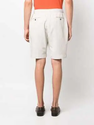 Officine Générale Phil Lyocell-blend Shorts - Neutrals