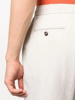 Officine Générale Phil Lyocell-blend Shorts - Neutrals
