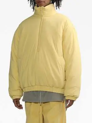 Fear Of God Logo Patch Puffer Jacket - Yellow