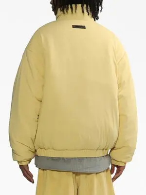 Fear Of God Logo Patch Puffer Jacket - Yellow