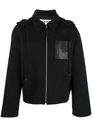 Loewe Logo-patch Hooded Jacket