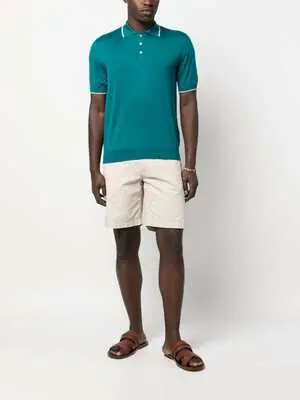 MOORER Gavotti-mll Cotton Polo Shirt