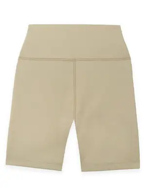 SPORTY & RICH Logo Print Biker Shorts