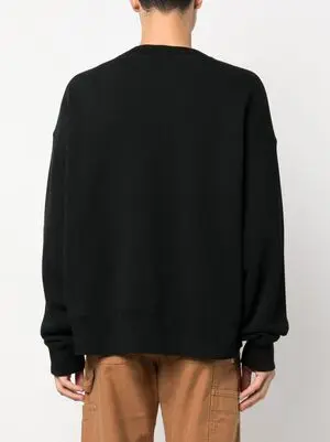 Palm Angels Logo-print Cotton Sweatshirt