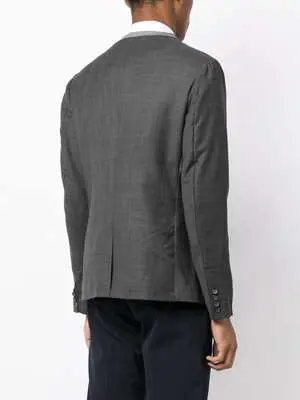 PRIVATE STOCK LABS The Martel Shawl-lapels Blazer - Grey
