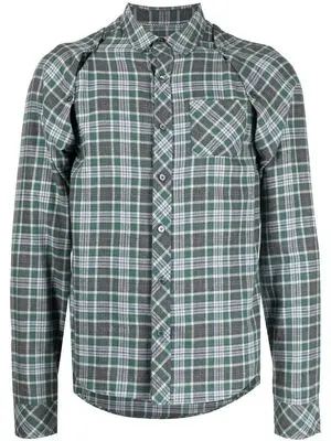 PRIVATE STOCK LABS The Emile Check-print Shirt