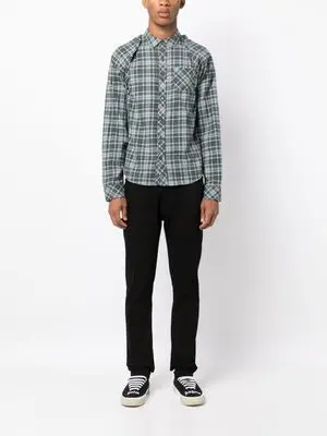PRIVATE STOCK LABS The Emile Check-print Shirt