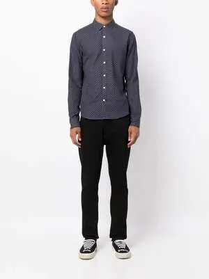 PRIVATE STOCK LABS The Vital Polka-dot Print Shirt