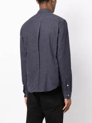 PRIVATE STOCK LABS The Vital Polka-dot Print Shirt