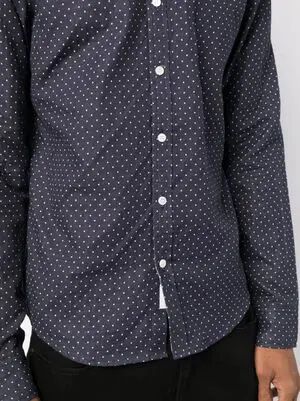 PRIVATE STOCK LABS The Vital Polka-dot Print Shirt