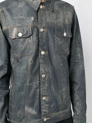 PRIVATE STOCK LABS Distressed-effect Jacket