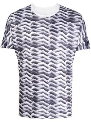 PRIVATE STOCK LABS The Serpente Short-sleeve T-shirt - White