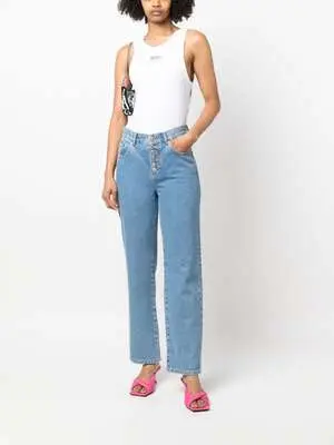 Moschino Straight-leg Denim Pants