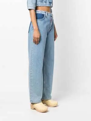 Moschino High-waisted Wide Leg Jeans
