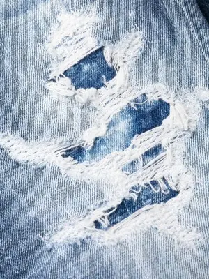 Dsquared2 Distressed Flared Jeans - Blue
