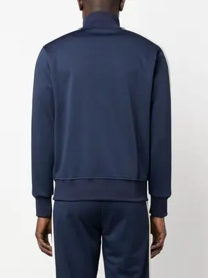 Palm Angels Logo-embroidered Track Jacket - Blue