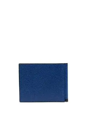 VALEXTRA Simple Grip Bi-fold Wallet