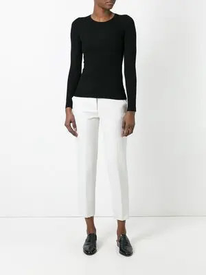Theory Mirzi Ribbed Knit Jumper