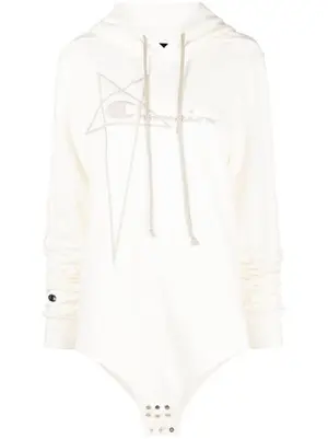 Rick Owens Embroidered Sweatshirts Hoodies For Women
