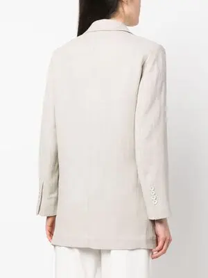 Max Mara Adelchi Oversized Blazer - Neutrals