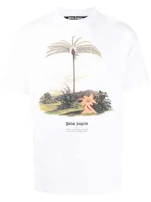 Palm Angels Enzo From The Tropics' T-shirt - White